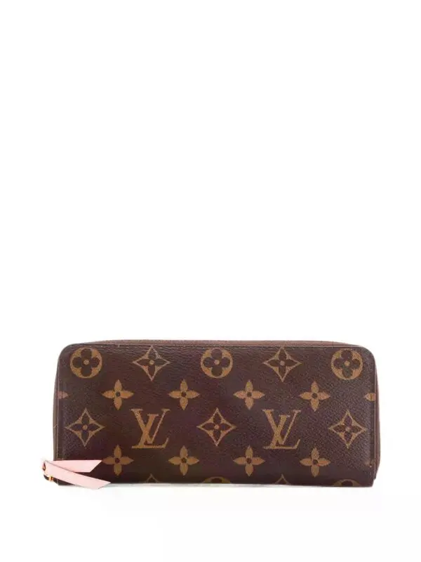 LOUIS VUITTON Clemence Wallet Monogram Canvas Small Wallets - Brown