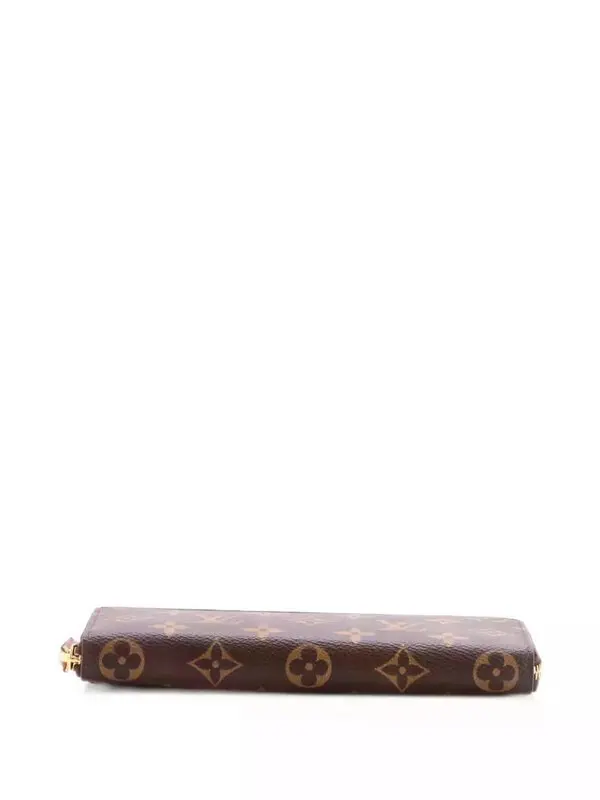 LOUIS VUITTON Clemence Wallet Monogram Canvas Small Wallets - Brown