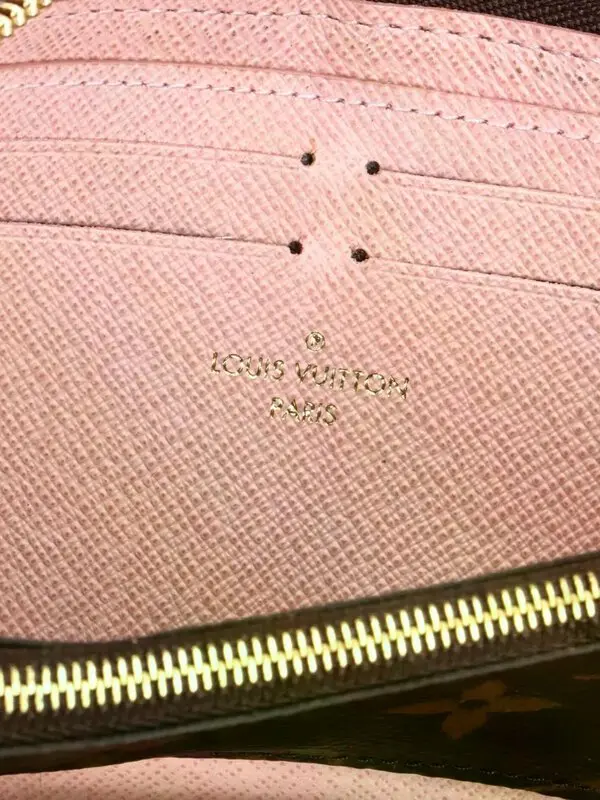 LOUIS VUITTON Clemence Wallet Monogram Canvas Small Wallets - Brown