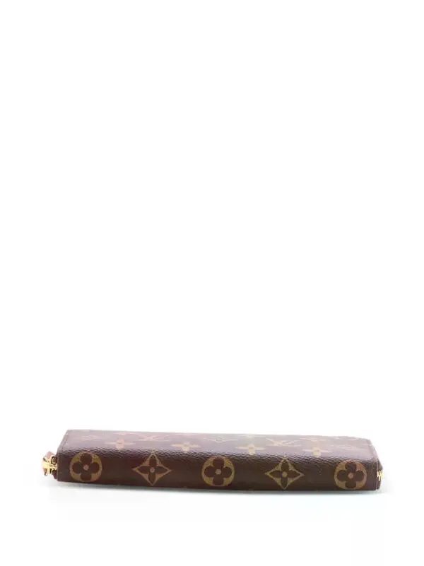LOUIS VUITTON Clemence Wallet Monogram Canvas Small Wallets
