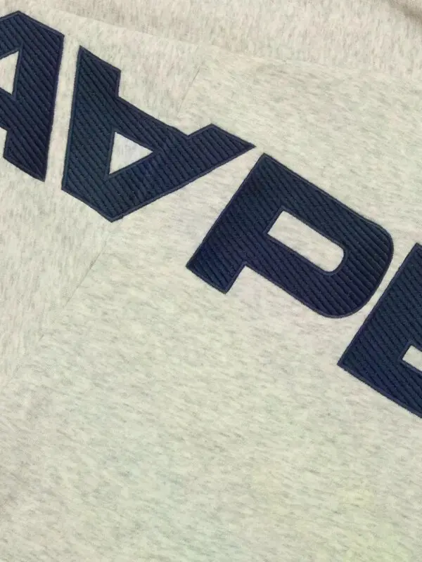 AAPE BY *A BATHING APE Aapenow Logo-appliqué Half-zip Sweatshirt