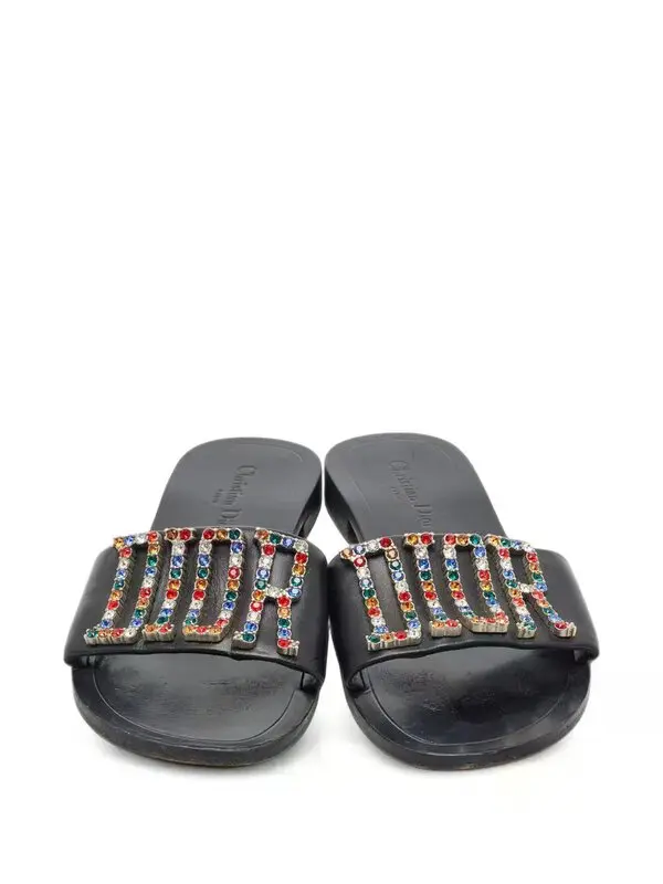 Dior Diorevolution Crystal-embellished Sandals