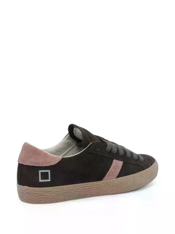 D.a.t.e. Hill Low Suede Panelled Sneakers
