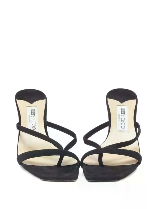 JIMMY CHOO Maelie Square-toe Sandals