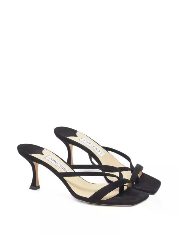 JIMMY CHOO Maelie Square-toe Sandals