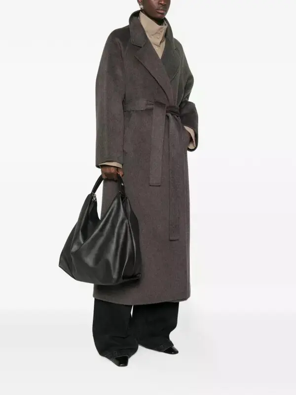 GHERARDINI Leather Slouchy Shoulder Bag