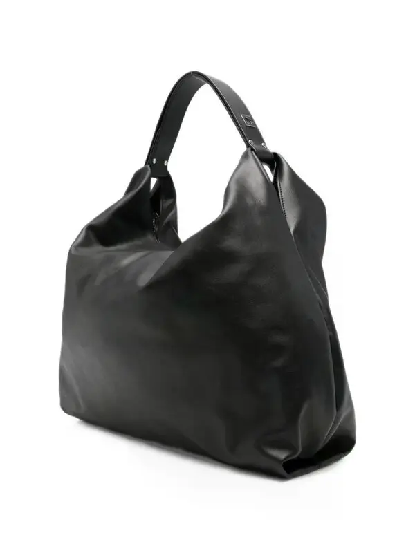 GHERARDINI Leather Slouchy Shoulder Bag