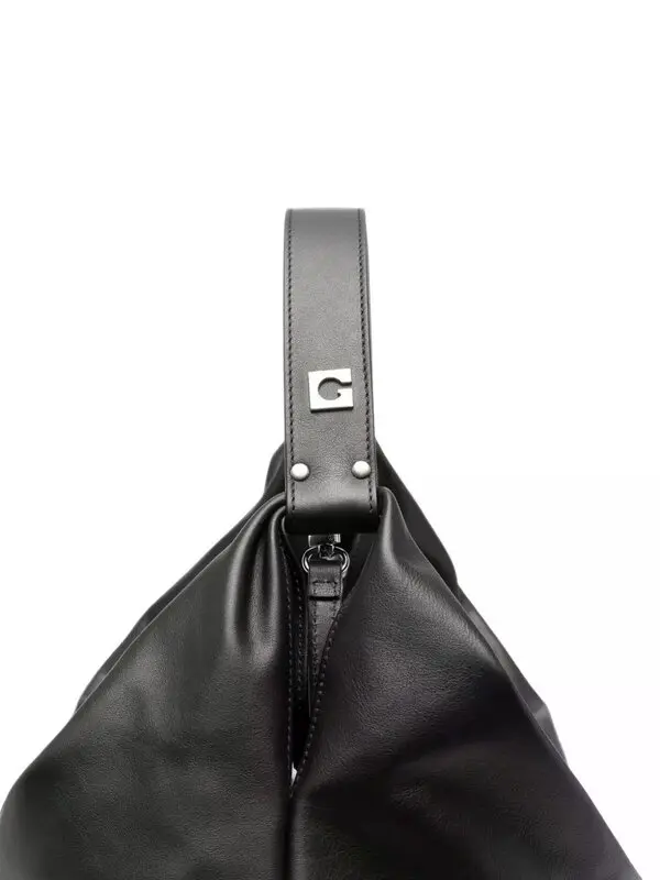 GHERARDINI Leather Slouchy Shoulder Bag