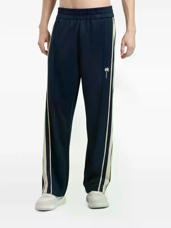 Palm Angels Palm Tree Striped Track Pants