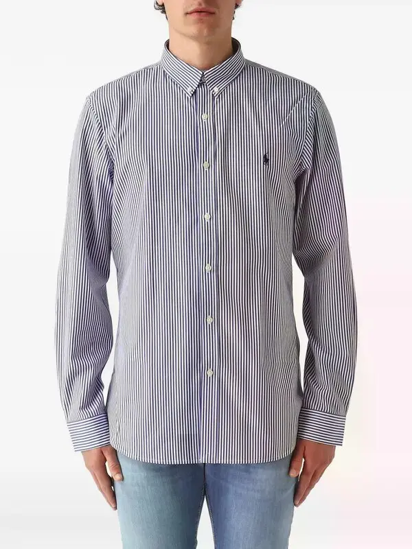 Polo Ralph Lauren Striped Button-down Shirt - White