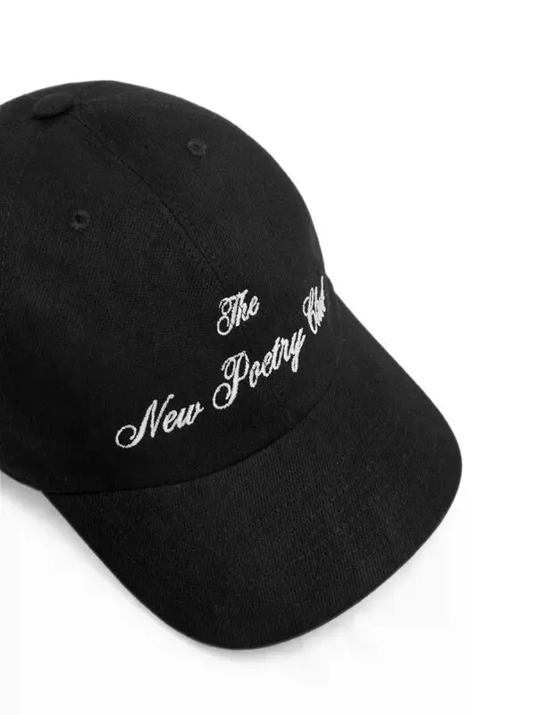 ANN DEMEULEMEESTER Tem Logo-embroidered Denim Cap