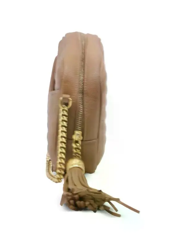 Saint Laurent Mini Lou Chevron Camera Bag