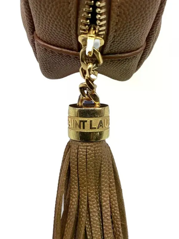 Saint Laurent Mini Lou Chevron Camera Bag