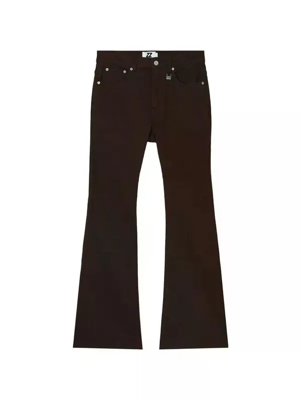Izzue Flared Trousers - Brown