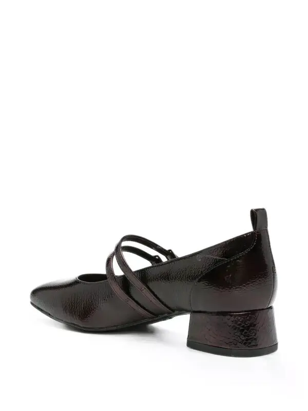 TAMARIS Buckle-strap Block-heel Pumps