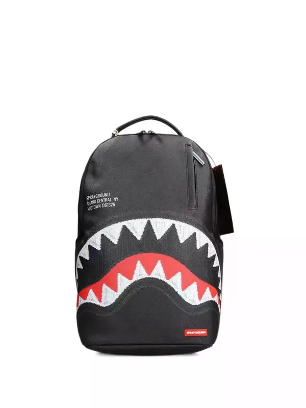 SPRAYGROUND Shark Central Thread Count Backpack - Black