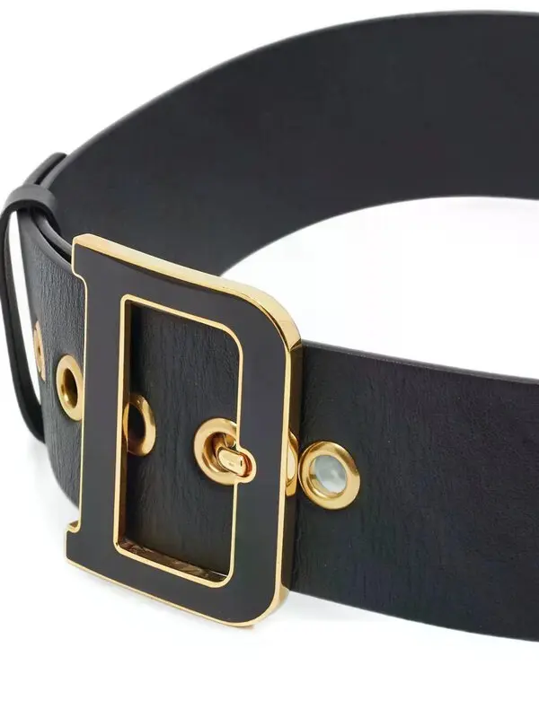 Dior 2020 Diorquake Buckle Belt - Black