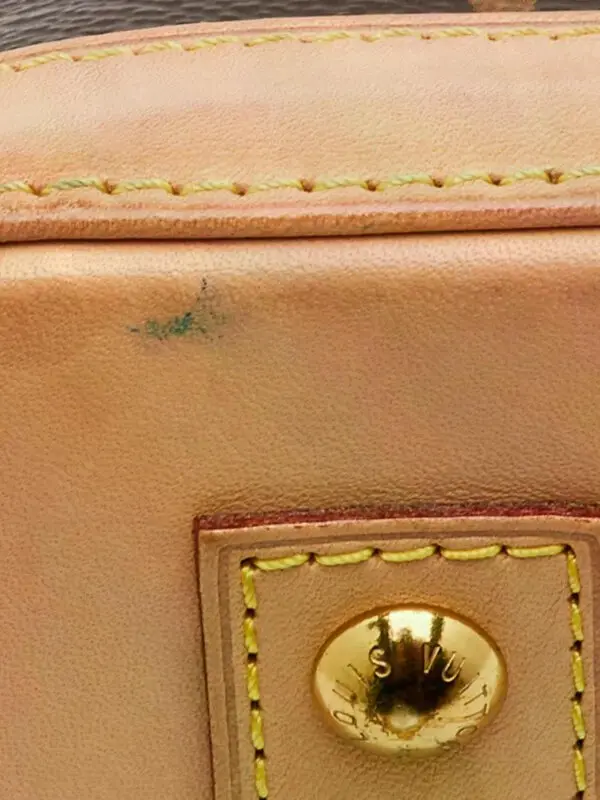 LOUIS VUITTON Monogram Alma Bb Tote Bag - Brown
