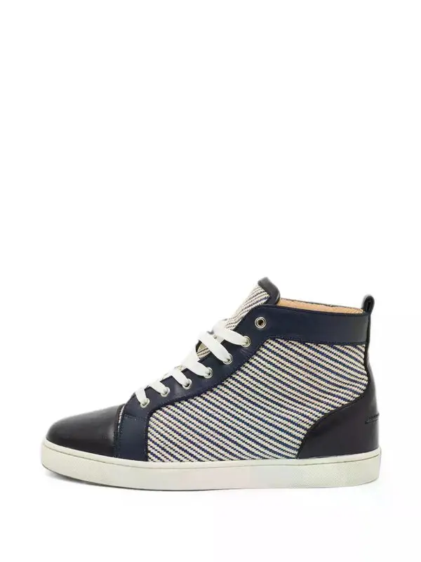 CHRISTIAN LOUBOUTIN Rantus Orlato High-top Sneakers - Blue