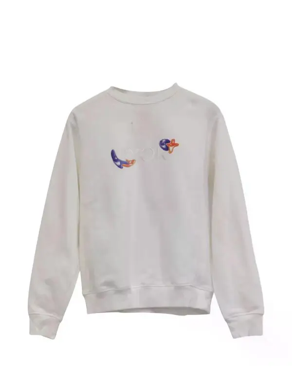 Dior Kenny Scharf Embroidered Sweatshirt - White
