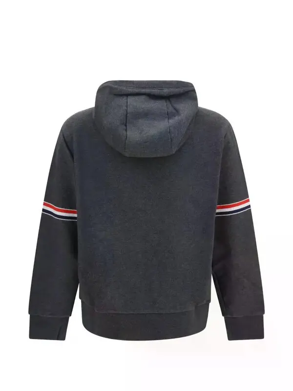 Thom Browne 4-bar Piqué Hoodie