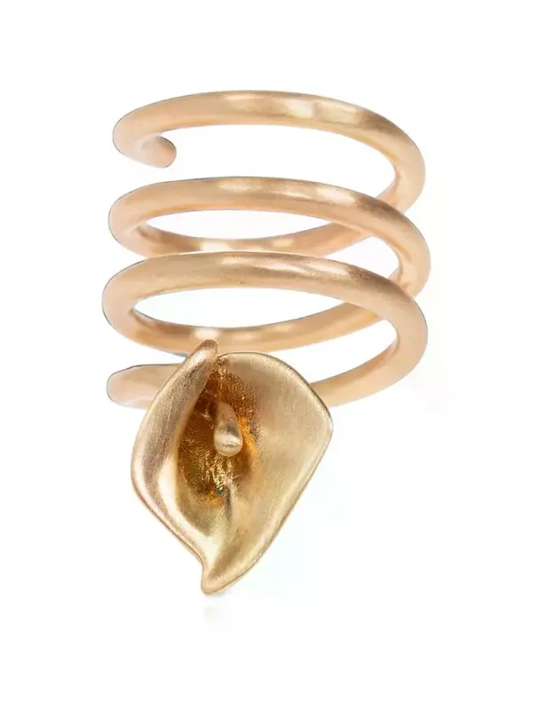 Cult Gaia Calla Lily Sculptural Ring - Gold