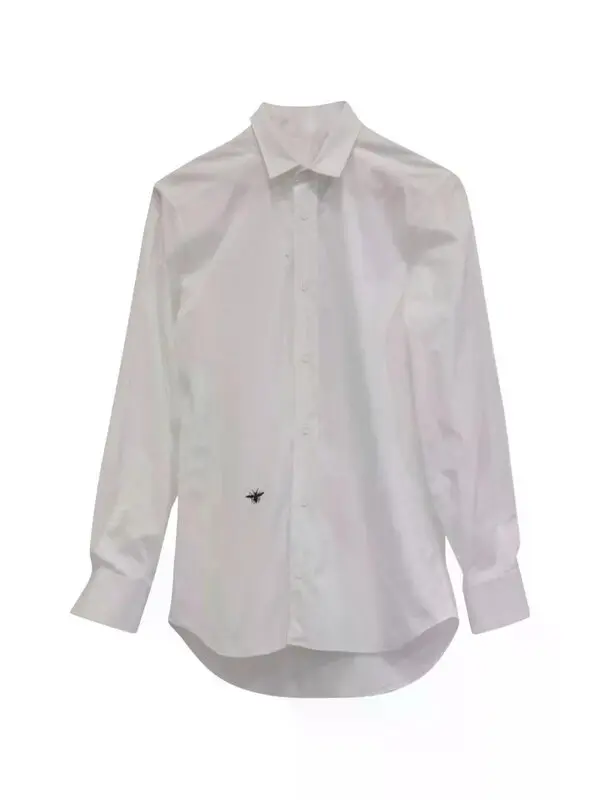 Dior Bee Embroidered Shirt - White
