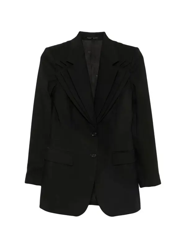 Viktor & Rolf Triple-layer Wool Blazer - Black