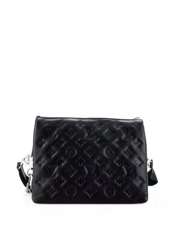 LOUIS VUITTON Coussin Bag Monogram Embossed Lambskin Pm