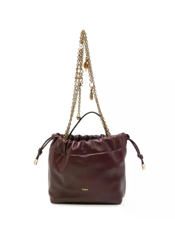 Chloé Icons Charms Chain-strap Shoulder Bag - Red
