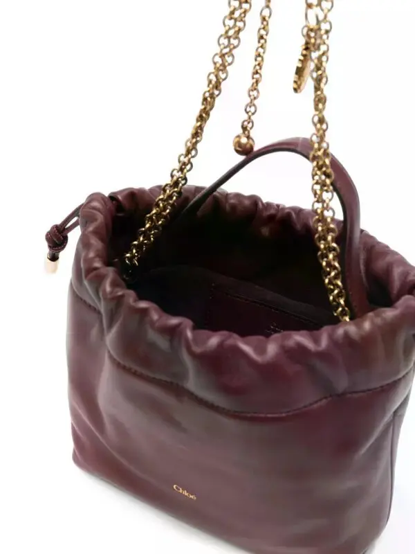 Chloé Icons Charms Chain-strap Shoulder Bag - Red