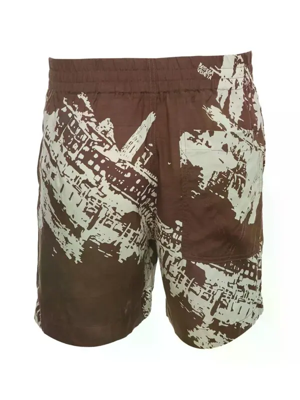 Bottega Veneta Postcard-print Shorts