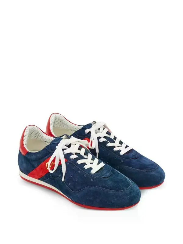 CHRISTIAN LOUBOUTIN My K" Lace-up Sneakers - Blue