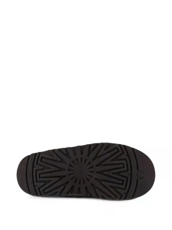 UGG Tazz Embroidered Suede Slippers