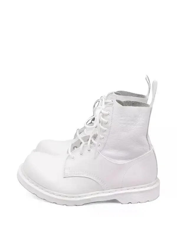 MAISON MARGIELA 1460 Biker Boots - White