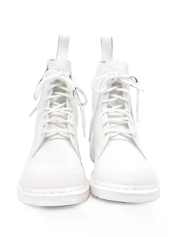 MAISON MARGIELA 1460 Biker Boots - White