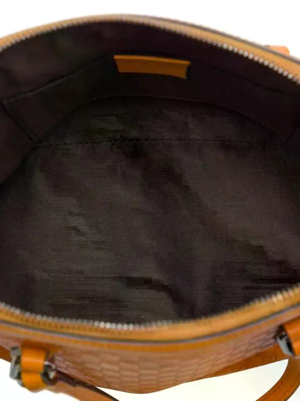 Gucci 2000-2015 Mini Microguccissima Dome Satchel - Orange