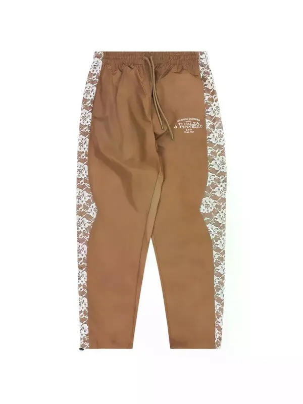 PLEASURES Francesca Lace-panel Track Pants