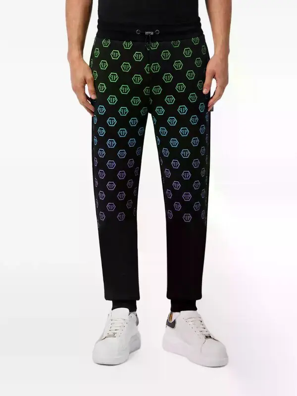 Philipp Plein Jogging Trousers Monogram Degrade