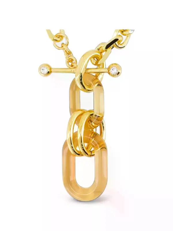 Rabanne Oversized-link Necklace - Gold