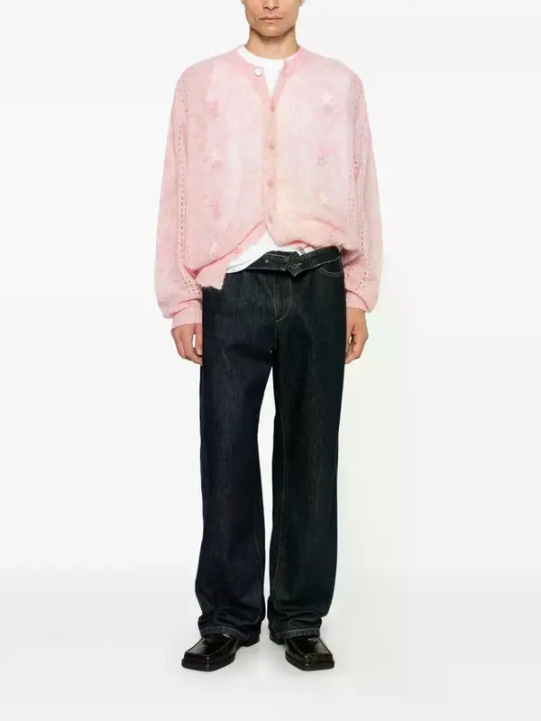 MAGLIANO Embroidered Cardigan - Pink
