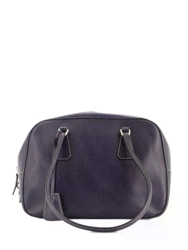 Prada Leather Bauletto Handbag