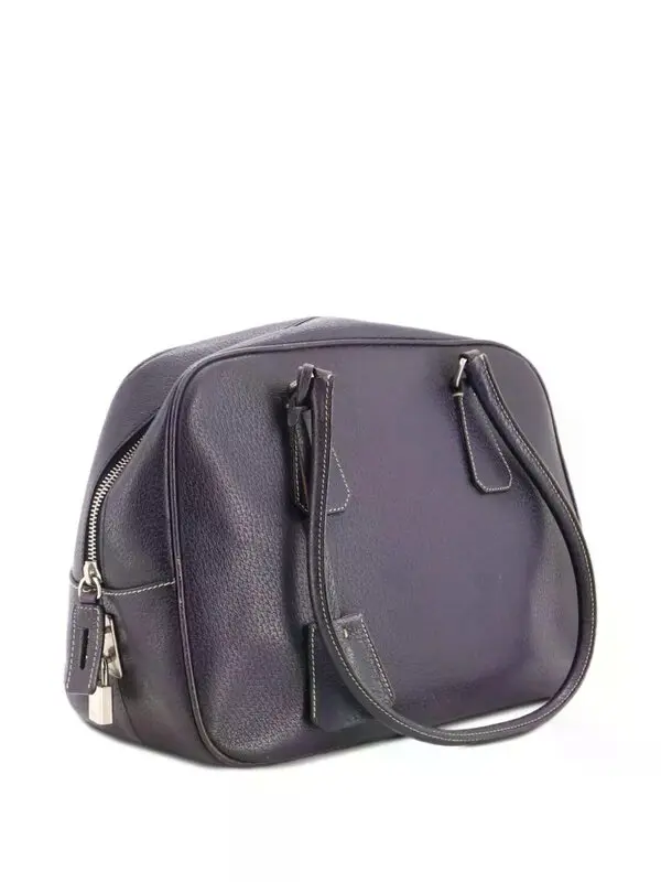 Prada Leather Bauletto Handbag