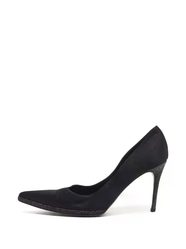 Rene Caovilla Embellished Stiletto Heel Pumps