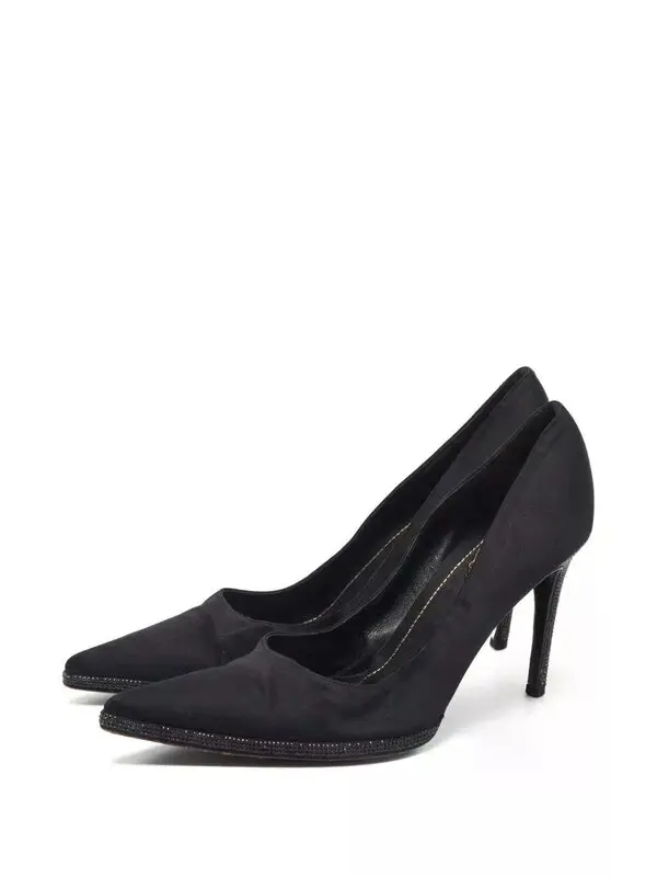 Rene Caovilla Embellished Stiletto Heel Pumps