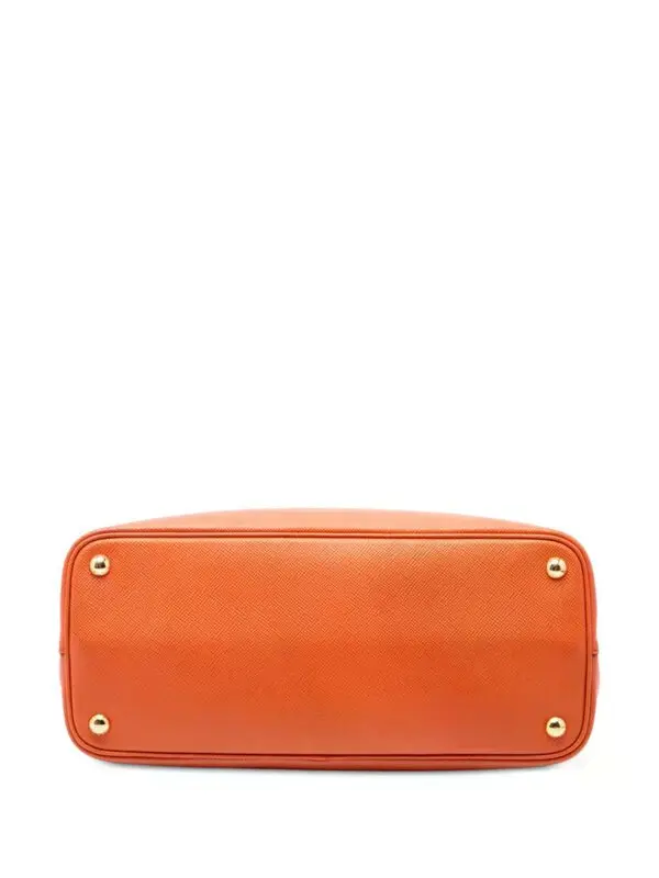 Prada Saffiano Cuir Double Handle Satchel