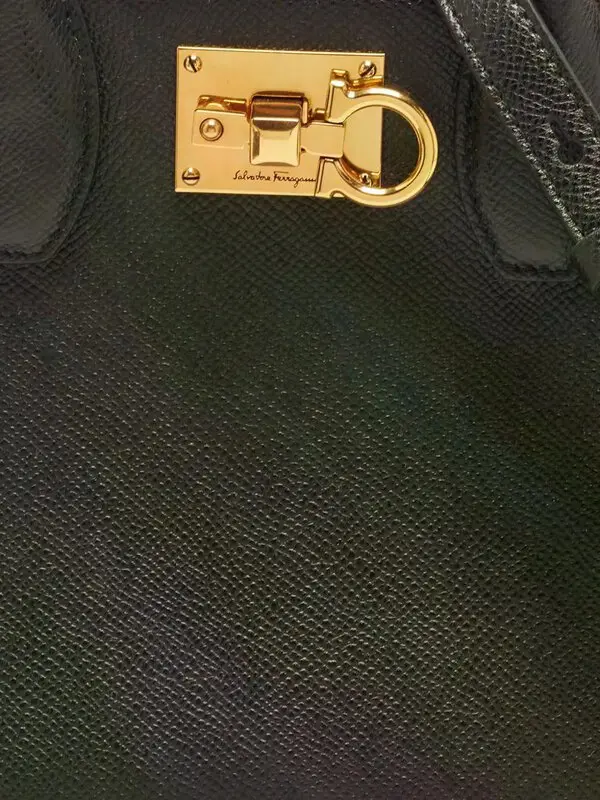 FERRAGAMO Mini Studio Box Tote Bag