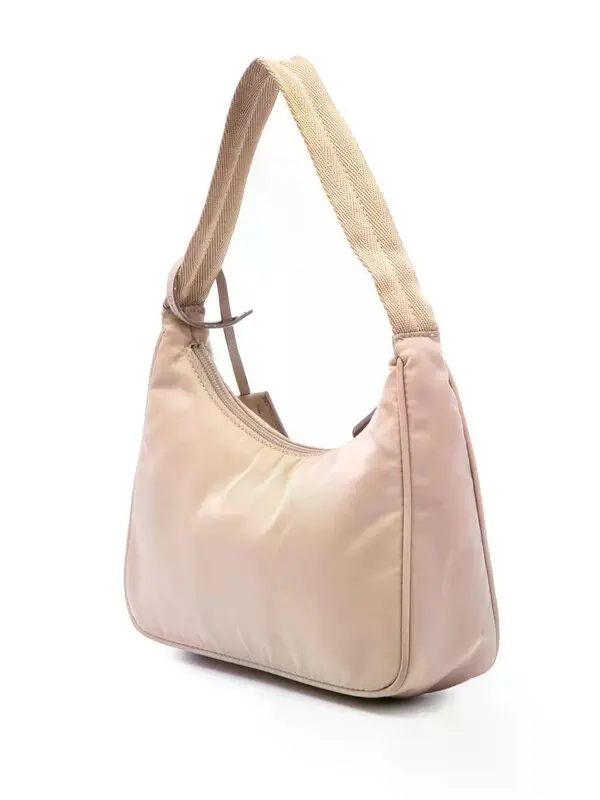 Prada 2019-2026 Mini Tessuto Re Edition 2000 Shoulder Bag - Neutrals