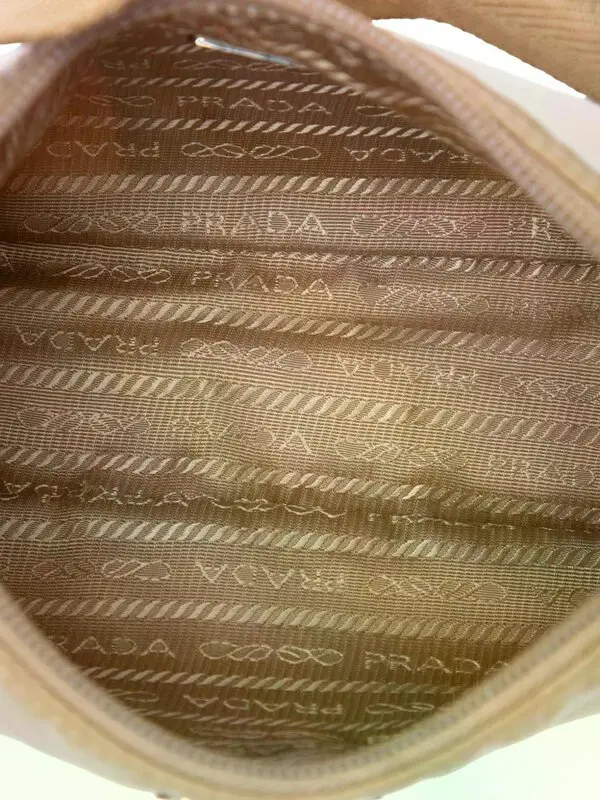 Prada Mini Tessuto Re Edition 2000 Shoulder Bag - Neutrals