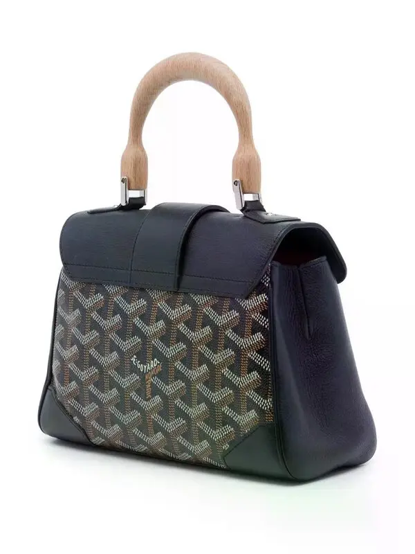 Goyard 2018 Mini Goyardine Saigon Souple Satchel